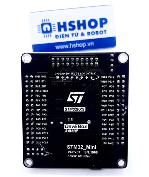 kit phát triển stm32f103rct6 arm cortex m3 mini