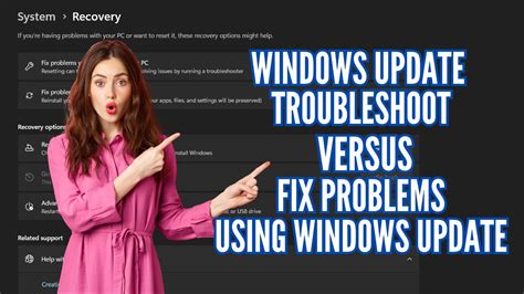 Windows Update Troubleshoot Versus Fix Problems Using Windows Update
