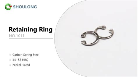 1011 Rtw C型孔用偏心形扣環jis B2804公制｜碩隆shoulong Youtube