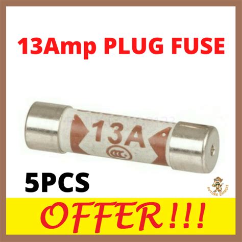 5pcs 13amp Fuse 13amp Plug Top Fuse 13a Fuse 13a Plug Fuse Lazada 5pcs 13amp Fuse 13amp Plug Top Fuse 13a Fuse 13a Plug Fuse Lazada
