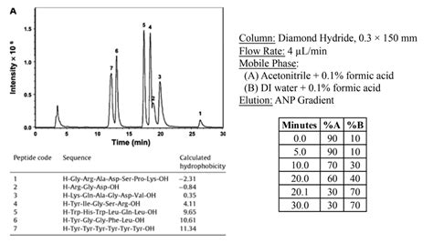 Retention Of Hydrophilic And Hydrophobic Peptides In A Single Run Download Scientific Diagram