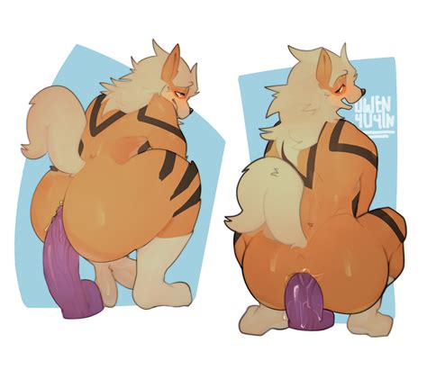 Rule Anal Anal Masturbation Anal Sex Anthro Arcanine Balls Big Penis Canid Canine Clothing