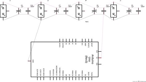 Circuit For 4 X Sharp Ir Gp2d120 Distance Sensor Sensors Arduino Forum