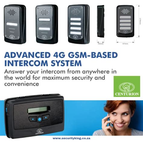 Centurion G Speak Ultra 4g Intercom Kit 4 Button Shop123