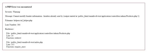 Cara Mengatasi Error Cannot Modify Header Information”
