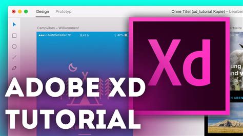 adobe experience design adobe xd beginner tutorial and first look ui ux design software design