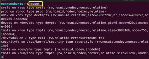 The “mount” Command In Linux [15 Practical Examples]