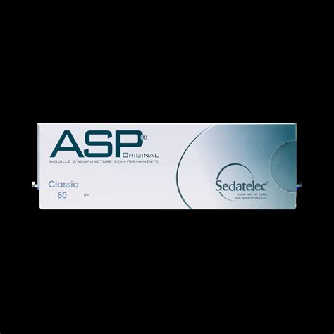 Asp Classic Staal 80 St Sanopharm Acupunctuurdirect
