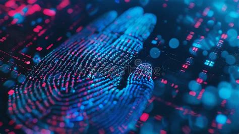 Generative Ai Fingerprint Identification For Digital Cyber Security Biometrics Security Business