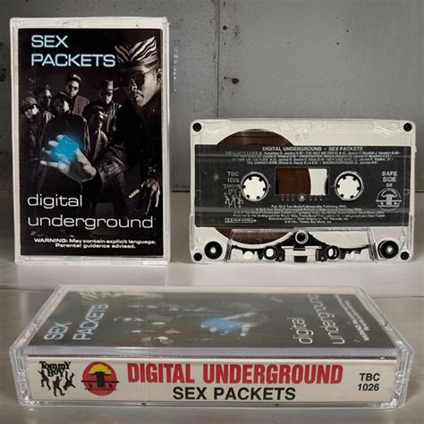 •digital Underground Sex Packets• ~1990 Og Pressing~ Cassette Tape