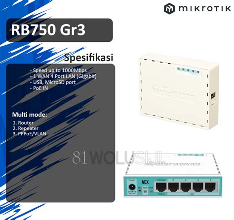 MikroTik Router Indoor RB750gr3 HEX Router RB750gr3 HEX Lazada Indonesia