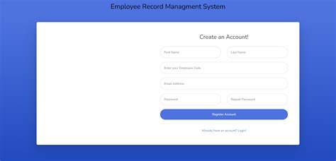 Employee Record Management System In Php And Mysql Phpgurukul