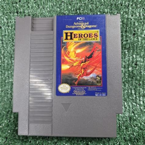Advanced Dungeons And Dragons Heroes Of The Lance Nintendo Nes