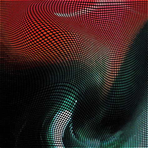 둥근 점 추상 물결 모양의 벡터 배경 Eps Uidownload