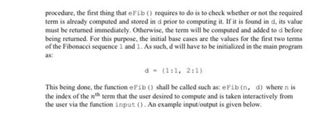 Solved Problem 3 The Recursive Fibonacci Sequence Code