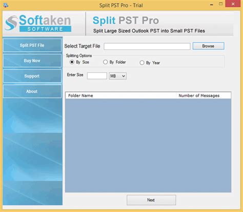 How To Dividesplit Large Size Outlook Pst Files Into Various Chunks