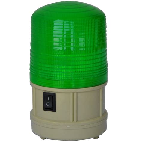 Ltd 5088 Rød Grøn Blå Gul Led Advarselslampe Batt Grandado