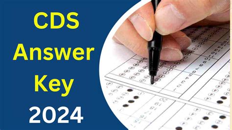 CDS Answer Key Out Check Your Answers And Calculate Marks