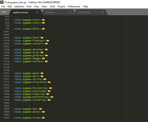 GitHub Nmego Pygame Quick Summary