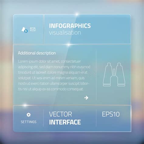 Modern User Interface Screen Template For Mobile Stock Vector Illustration Of Alarm Round