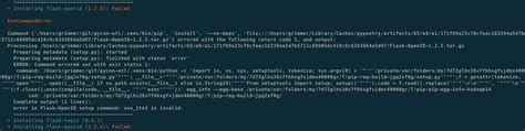 Bug Report Poetry Installing Flask Openid 125 Failed · Issue 67