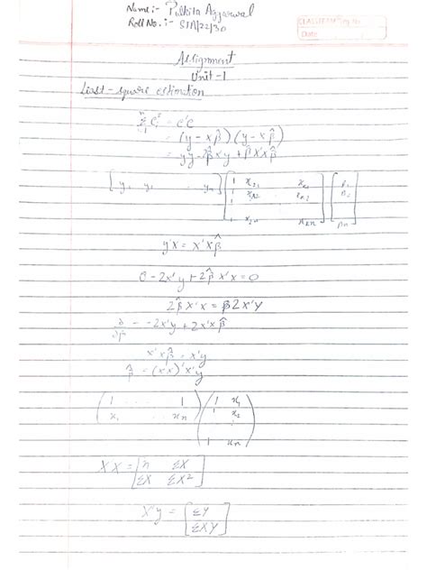 Econometrics Assignment Pdf