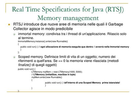 Ppt Cenni Di Real Time Java Powerpoint Presentation Free Download Id5609714