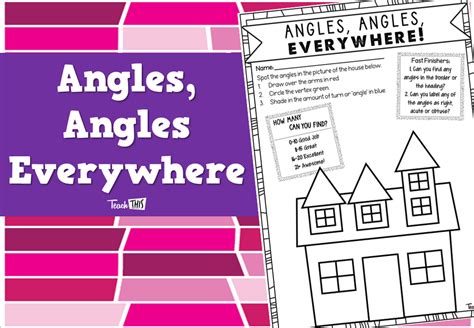 Angles Angles Everywhere Teacher Resources And Classroom Games Teach This