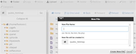 How To Create Or Locate Default Htaccess File For Wordpress — Racknerd