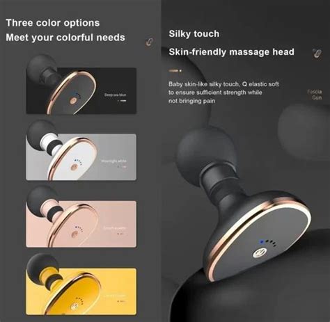 Plastic Black Mini Massager At ₹ 300piece In Mumbai Id 2851273107873