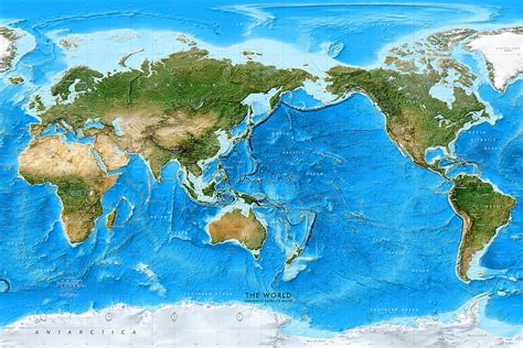 Detailed World Satellite Map Physical World Map Hd Wallpaper Pxfuel