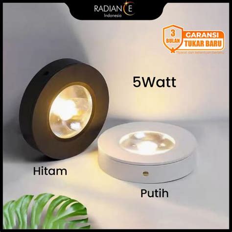 Jual Downlight Outbow Led Slim Mini Tempel Outbow Lemari Plafon Watt Watt Watt Hitam White