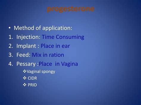 Estrous Synchronization Pptx Estrous Synchronization Pptx