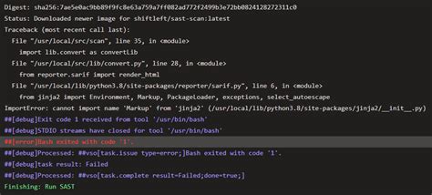 latest version failing from docker run command · issue 363