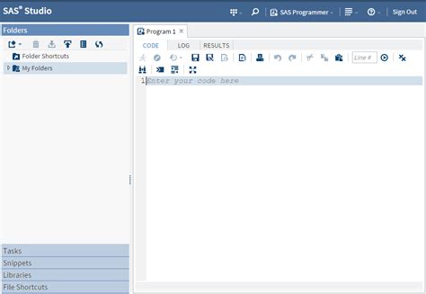 Using SAS Studio SAS R Studio User S Guide