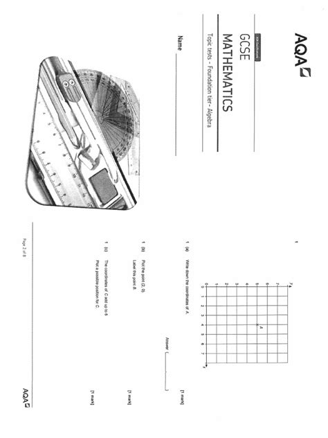 Algebra Paper Pdf