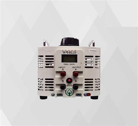5kVA Variac TDGC2 Single Phase Manual Voltage Regulator