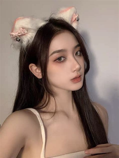 性感辣妹小野猫猫耳朵鸭嘴夹发箍女款秋冬纯欲头饰cos发饰时尚 阿里巴巴