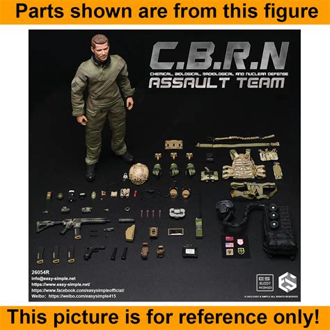 R Cbrn Assault Team Vest And Pouches Set 16 Scale