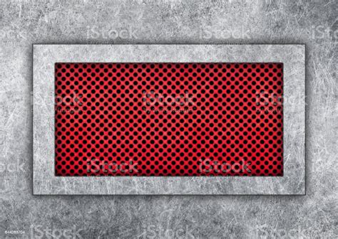 솔루션에 대 한 빨간 격자 강철 프레임 디자인 일러스트 레이 션 3d 금속 플레이트 0명에 대한 스톡 사진 및 기타 이미지 0명 강철 거친 Istock