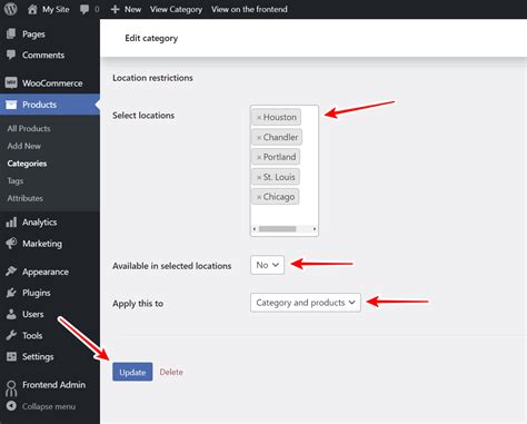 Woocommerce How To Restrict Categories By City Wp Super Admins
