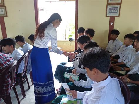 ပင်လုံမြို့ အမှတ် ၁ အခြေခံပညာအထက်တန်းကျောင်း၌ သဘာဝဘေးအန္တရာယ်အသိပညာပေး ဟောပြောပွဲဆောင်ရွက