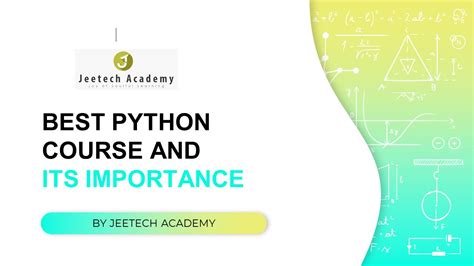 Best Python Course And Its Importance Presentation Free To Download