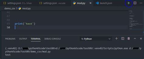 Python Why My Code Result Show Up On The Debug Console When Usually