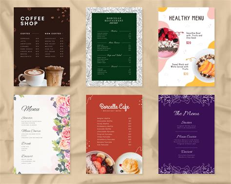 Canva Menu Template Editable Template Menu Printable Menu Design Template Menu Card Template Canva Menu Template Editable Template Menu Printable Menu Design Template Menu Card Template