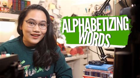 Alphabetizing Words Filing Rules Youtube