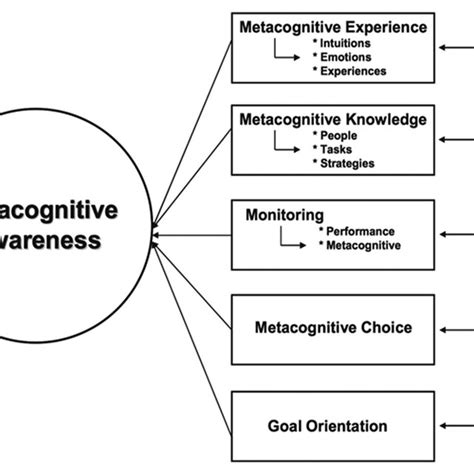 Hierarchical Dimensions Of Metacognitive Awareness 5 Factor Solutions