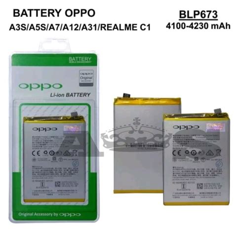 Baterai Batre Hp Oppo A S Cph Cph Cph Oppo A S Blp Batu Battery Batre Blp