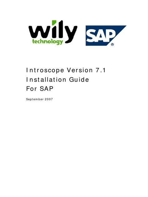 Wily Intro Scope 71 Installation Guide Pdf Java Programming Language Command Line