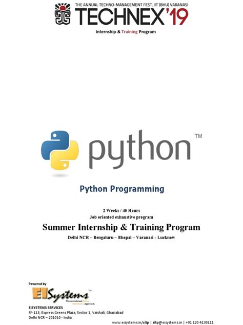 Python 2019 Pdf Class Computer Programming Python Programming